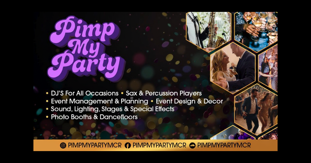 Pimp My Party | Mobile DJ & Party Services Manchester | Wedding DJ Hire